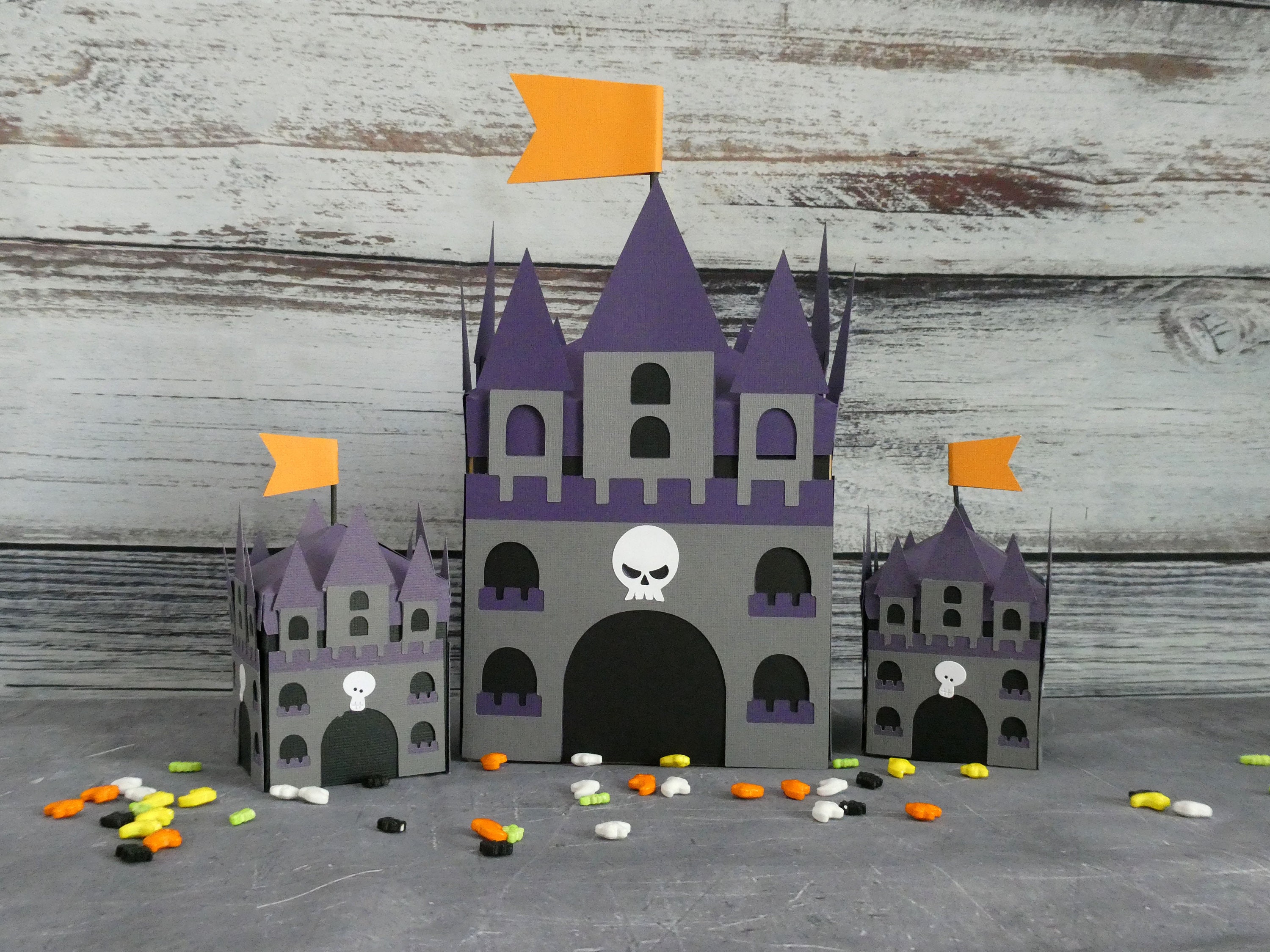 Haunted Halloween Castle Party Centerpiece and Party Favors | Etsy