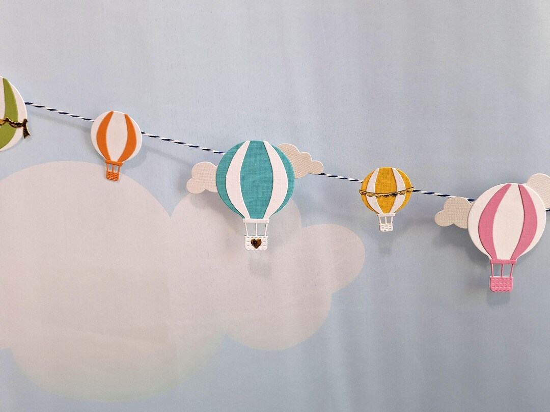Hot Air Balloon Banner - Etsy