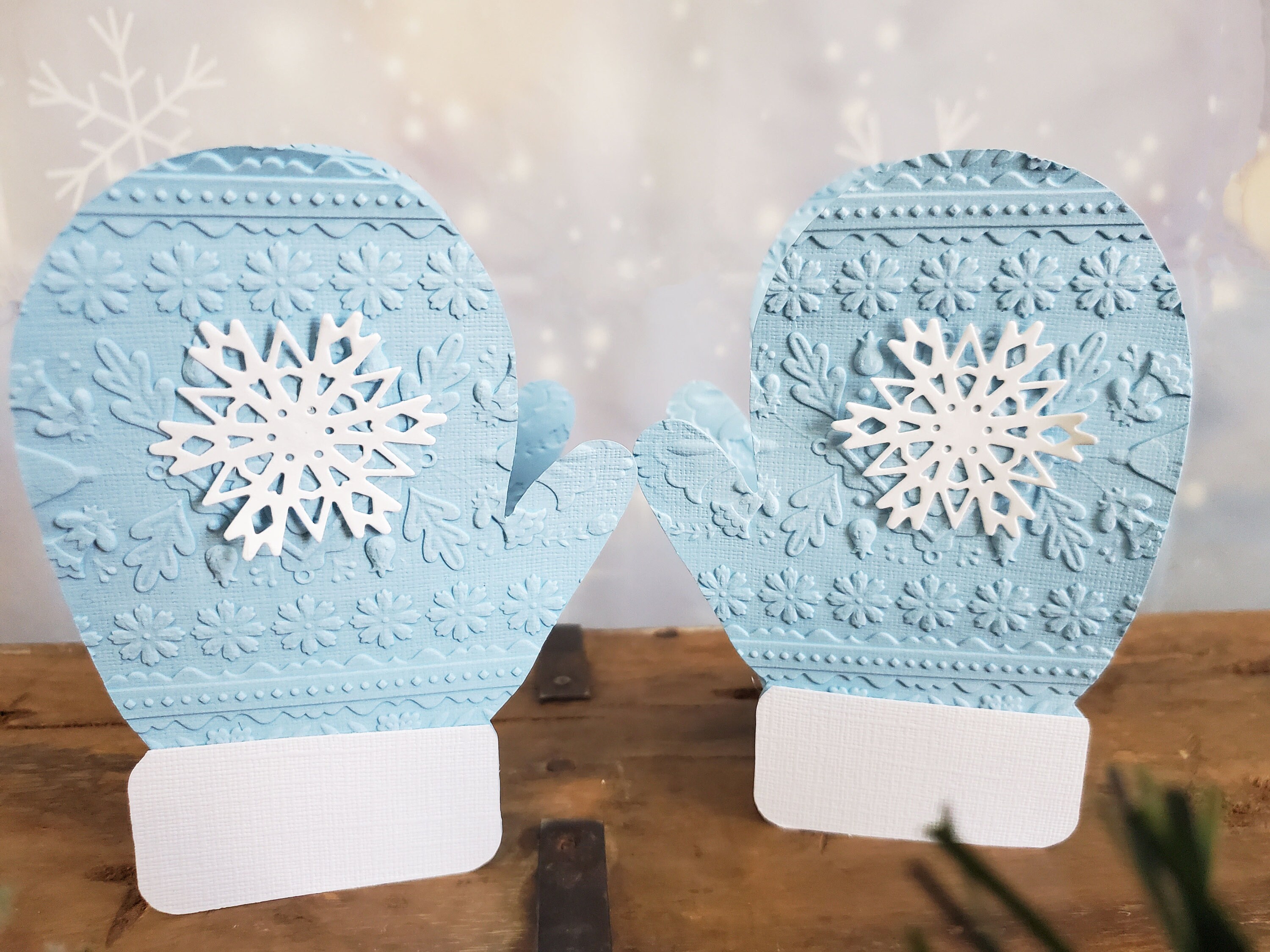 Snowflake Mitten Party Favor Gift Box Snack Box Set of 8 | Etsy