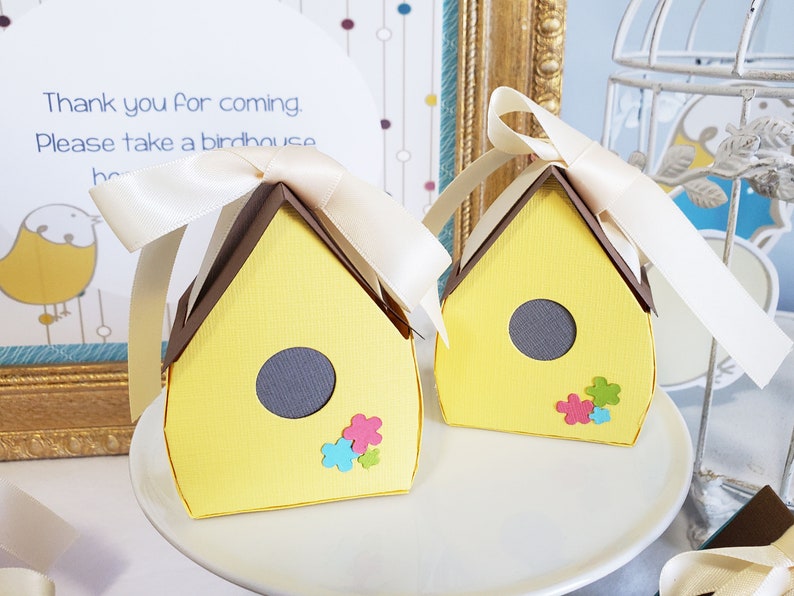 Birdhouse | Party Favors | Gift Box – Set of 8 - Etsy