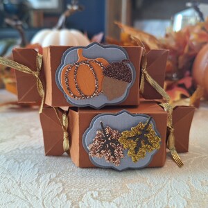 Small Fall Candy Shaped Gift Box | Cracker | Party Favor – Set of 6 - Etsy