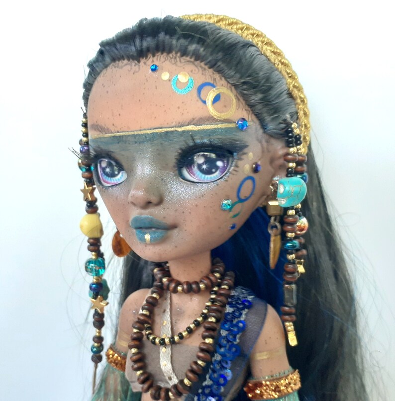 OOAK Elements Warrior Dolls rainbow High/dc Hybrids - Etsy