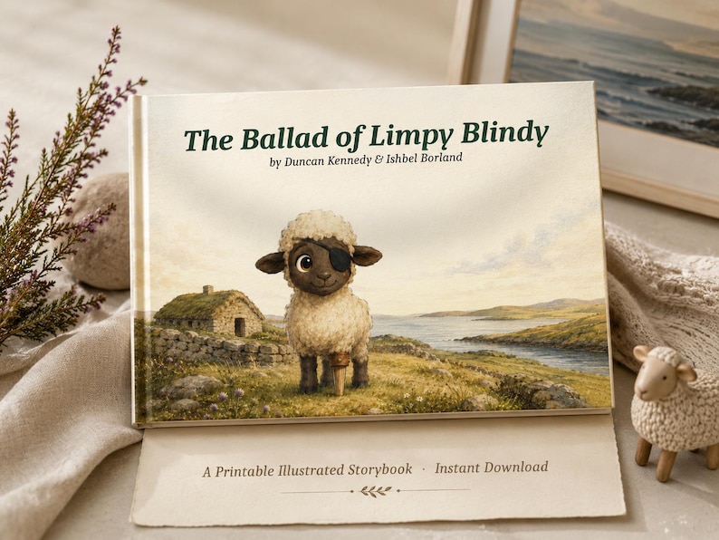 Limpy Blindy Printable Story Book PDF | Scottish Kids Bedtime Story ...