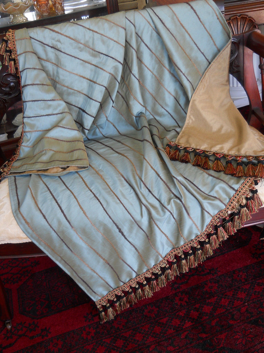 Decorative Throw, Wall Tapestry, Wall Hanging, Coverlet, Elegant Throw ...