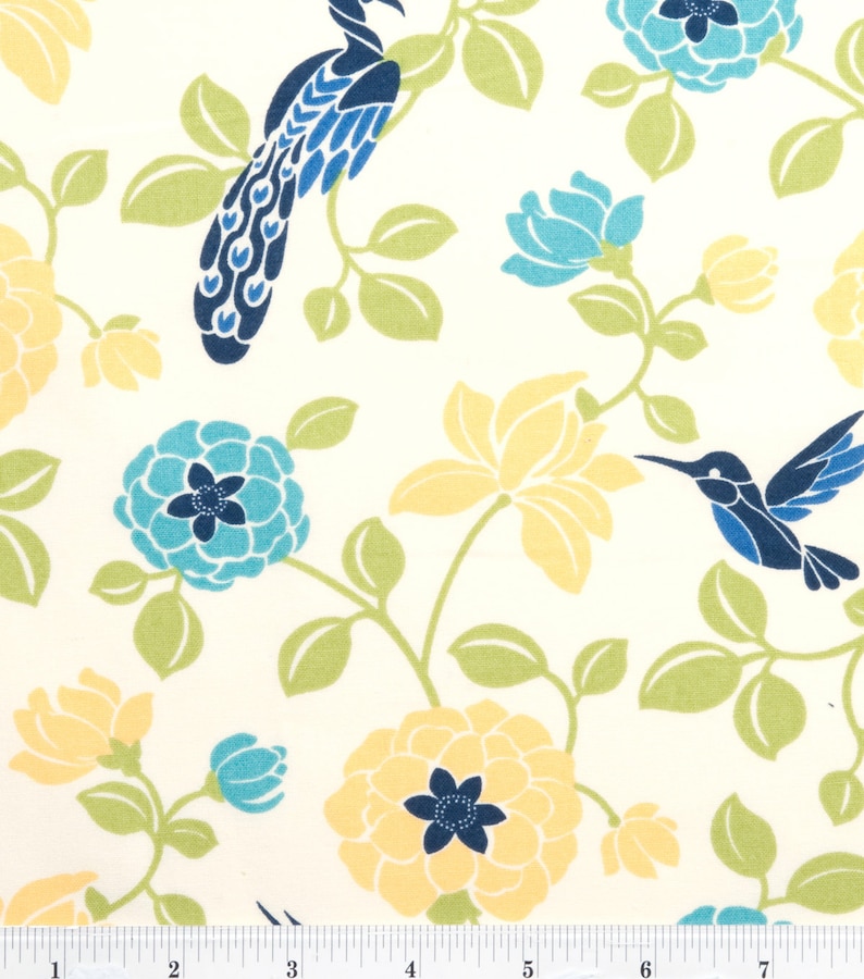 Bird Fabric, Quilting Fabric, Wildlife/animal Fabric, Curtain Fabric ...