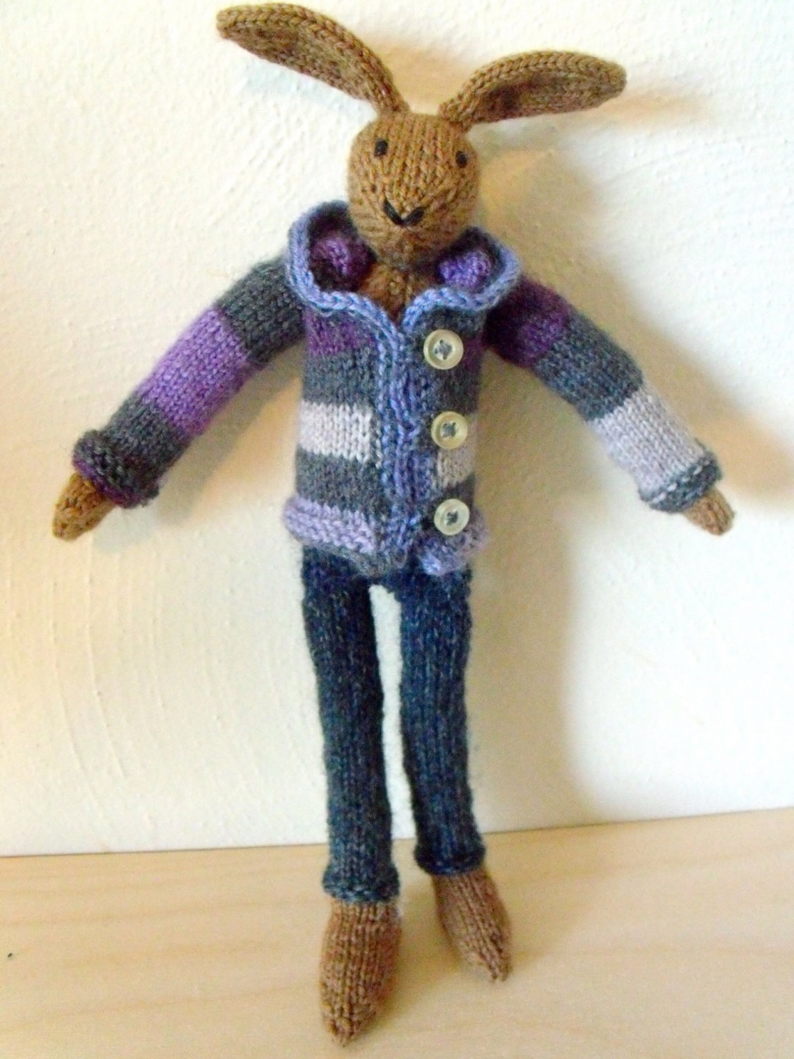 Bunny Longlegs Knitting Pattern | Rabbit Knitting Pattern | Bunny ...