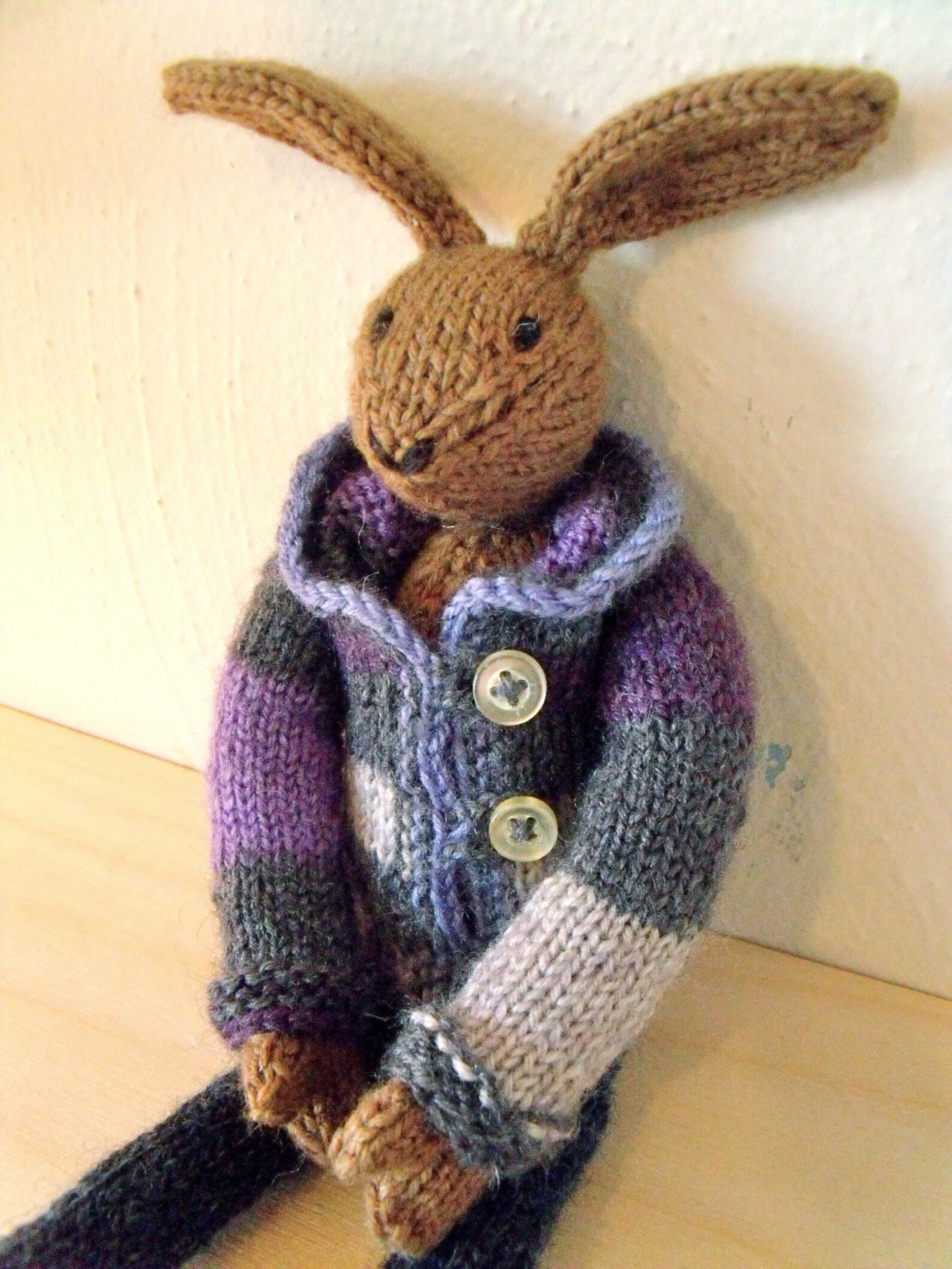 Bunny Longlegs Knitting Pattern | Rabbit Knitting Pattern | Bunny ...