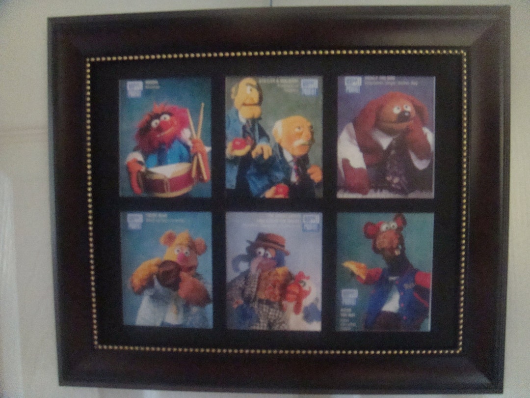 THE MUPPETS ORIGINAL Collectors Trade Cards in Frames Buy for 23.99 ...