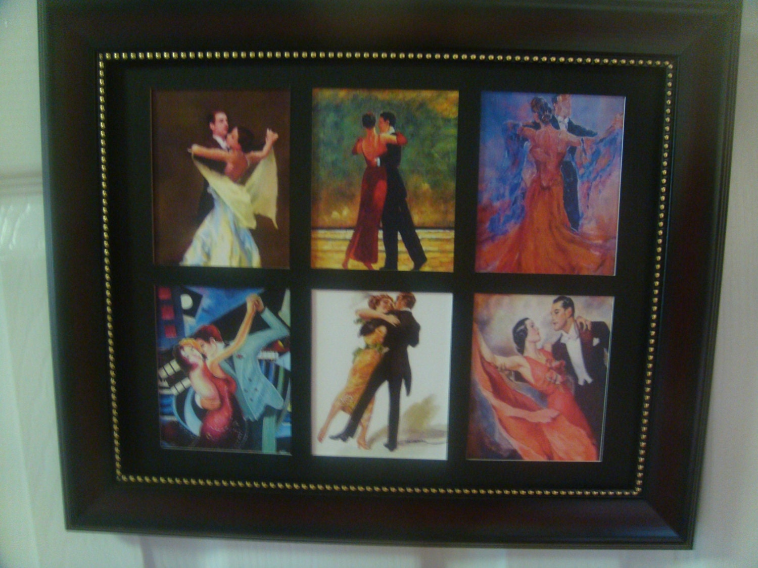 BALLROOM DANCING Trade Cards in a frameBuy Unframed for | Etsy