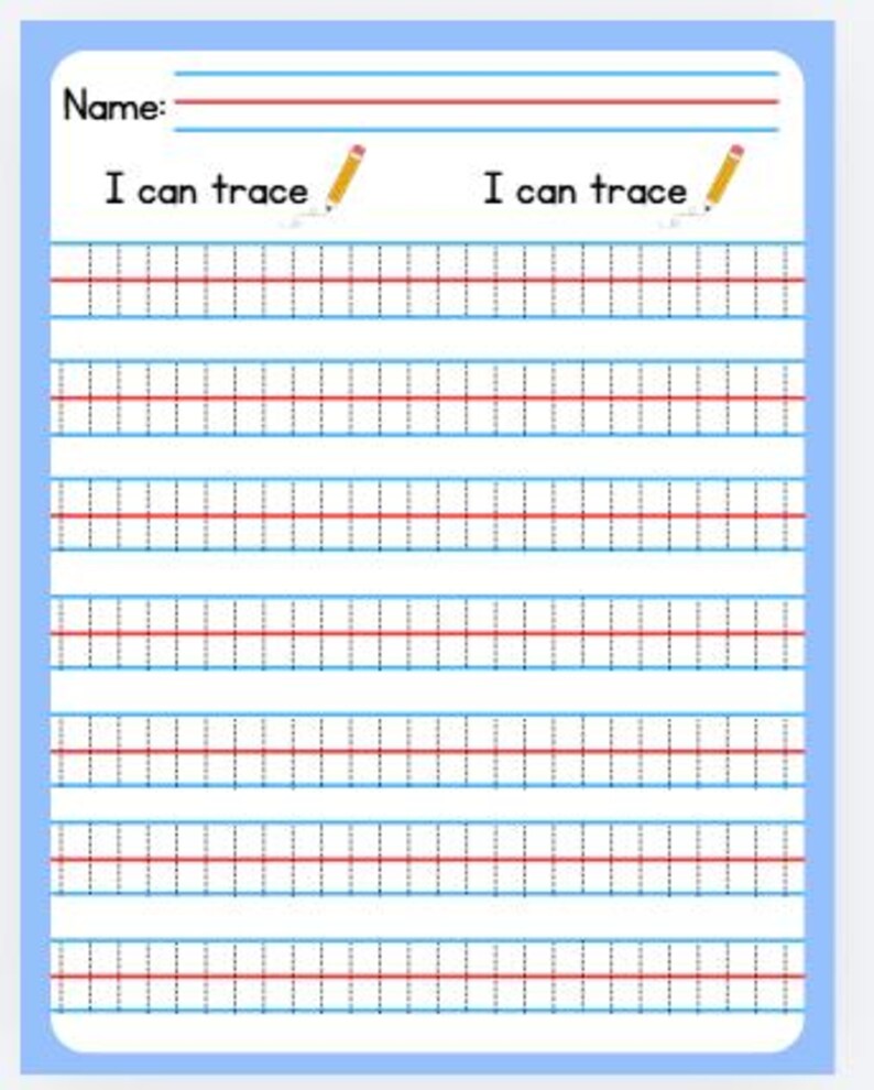 Preschool Line Tracing Worksheets, Activities for Toddlers and Kids ...