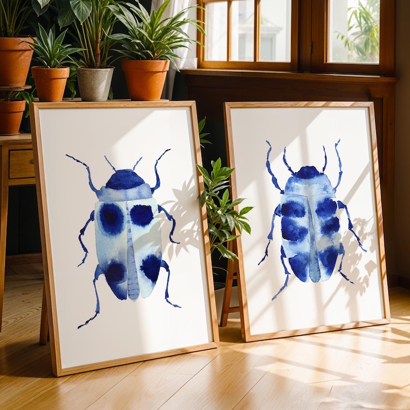 Indigo Art - Etsy