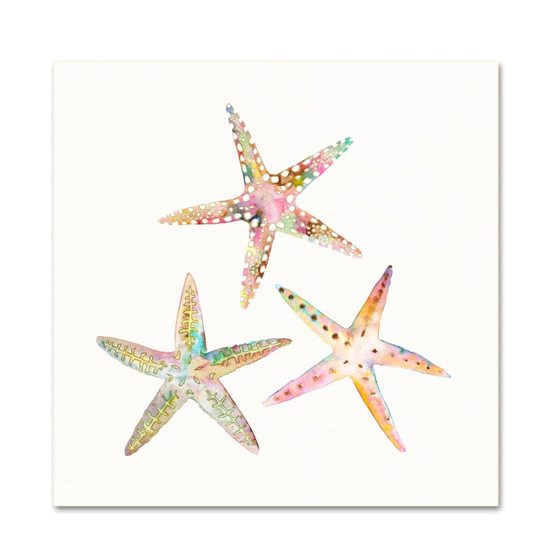 Watercolor Starfish Art Print. Pink Coastal Art. Starfish - Etsy Watercolor Starfish Art Print. Pink Coastal Art. Starfish - Etsy