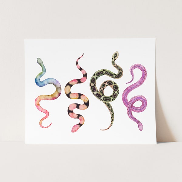 Snake Art - Etsy