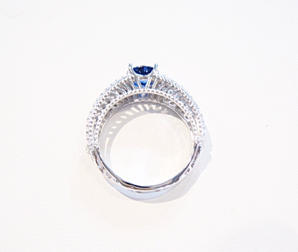 Mackinac Bridge Tower Ring With CZ - Etsy