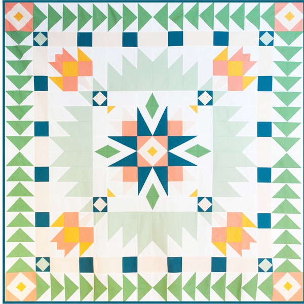 Medallion Quilt Patterns - Etsy