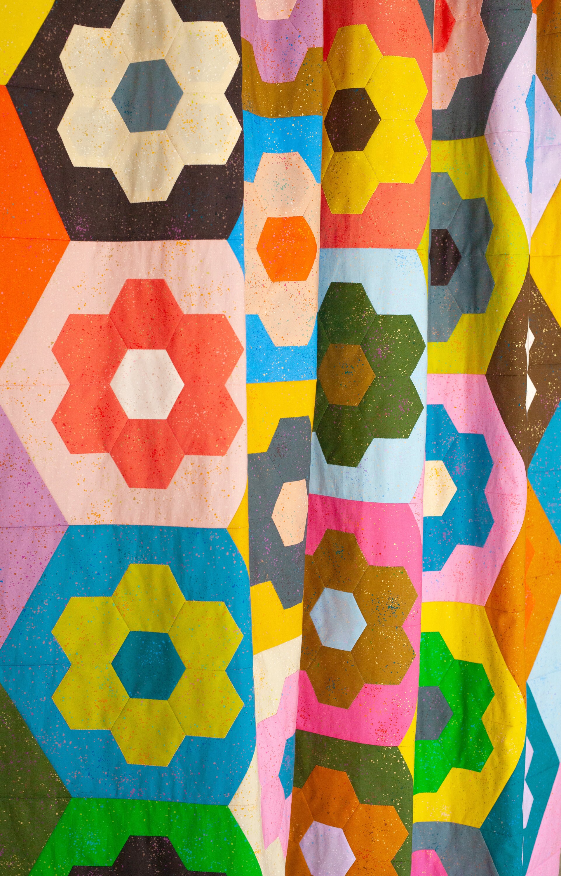Flower Fest EPP Quilt Pattern - English Paper Piecing PDF Pattern With ...