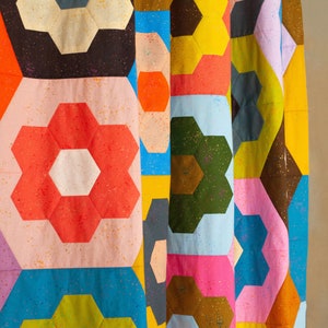 Flower Fest EPP Quilt Pattern - English Paper Piecing PDF Pattern With ...
