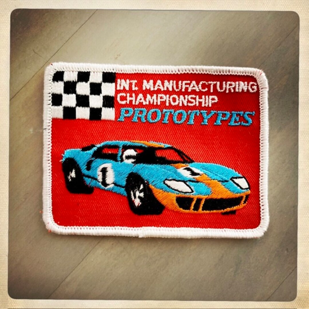 PROTOTYPES – Rectangle Int Manufacturing Championship Patch Authentic ...