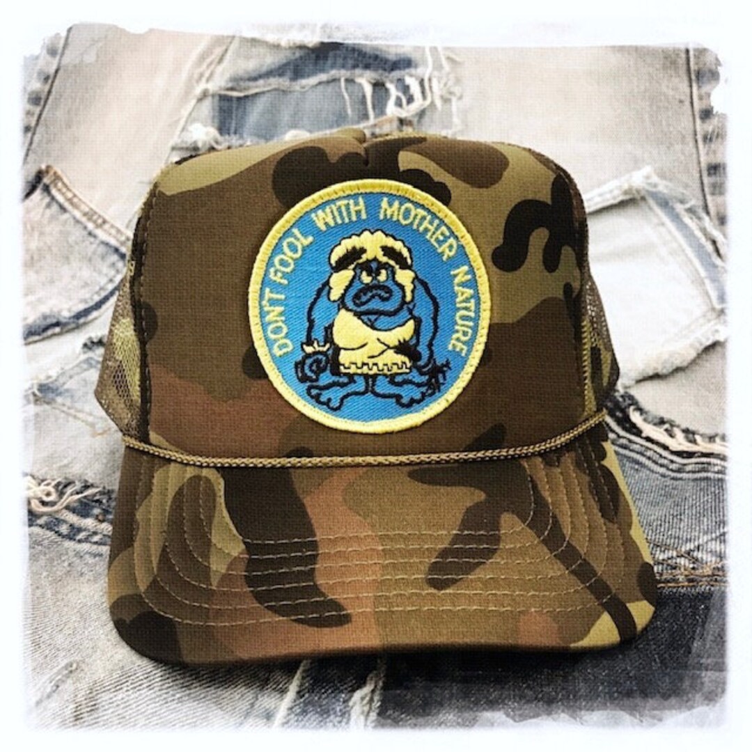 GRRR! Vintage 70s Limited Edition 'don't Fool With MOTHER NATURE' Patch ...