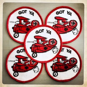 Snoopy Flying Ace Patch - Etsy