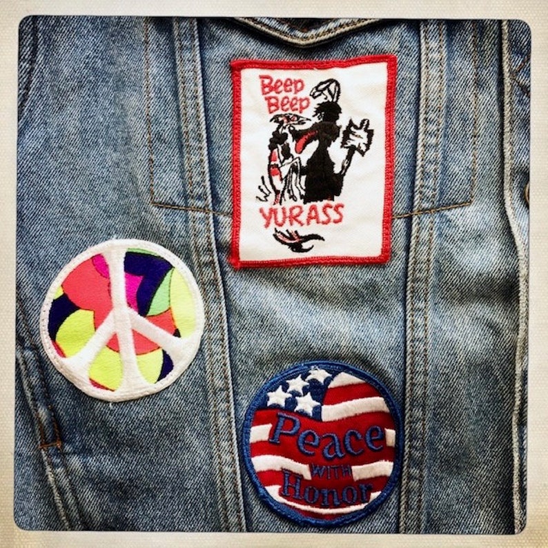 Awesome Rocker OOAK Vintage 70s Patch Vest Size X-large - Etsy