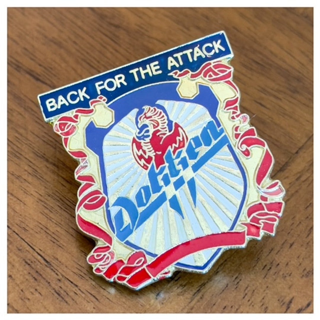 DOKKEN - Authentic NOS Vintage 80s 'back for the Attack' Concert ...