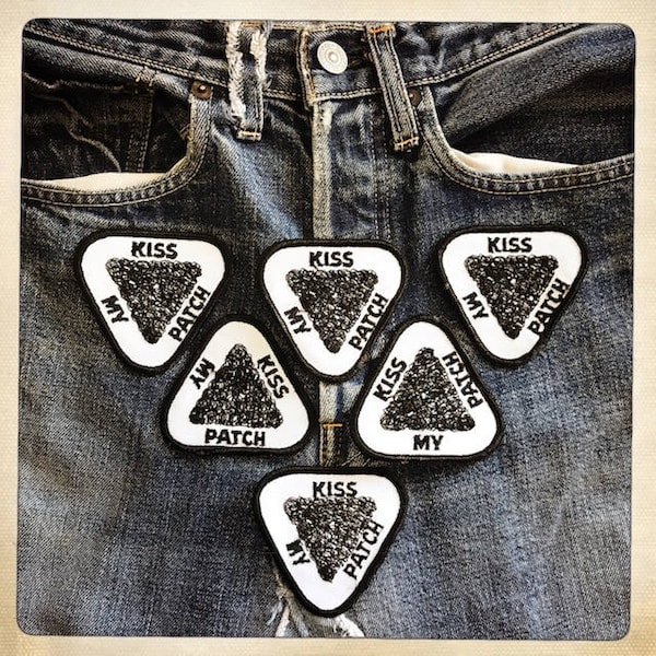 Vintage Kiss Patch - Etsy