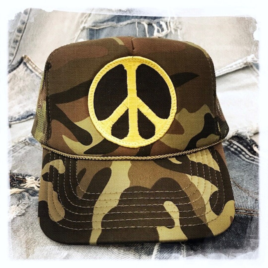 Vintage 70s Limited Edition PEACE SIGN SYMBOL Patch Stitched on New ...