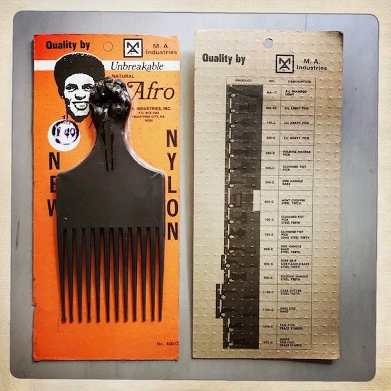 Afro Hair Pick - Etsy