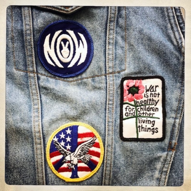 Awesome Rocker OOAK Vintage 70s Patch Vest Size X-large - Etsy