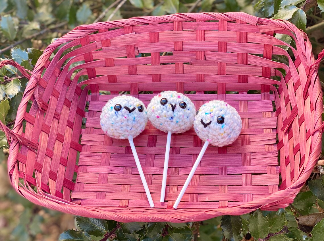 Amigurumi Cake Pops Crochet Pattern PATTERN ONLY Instant | Etsy