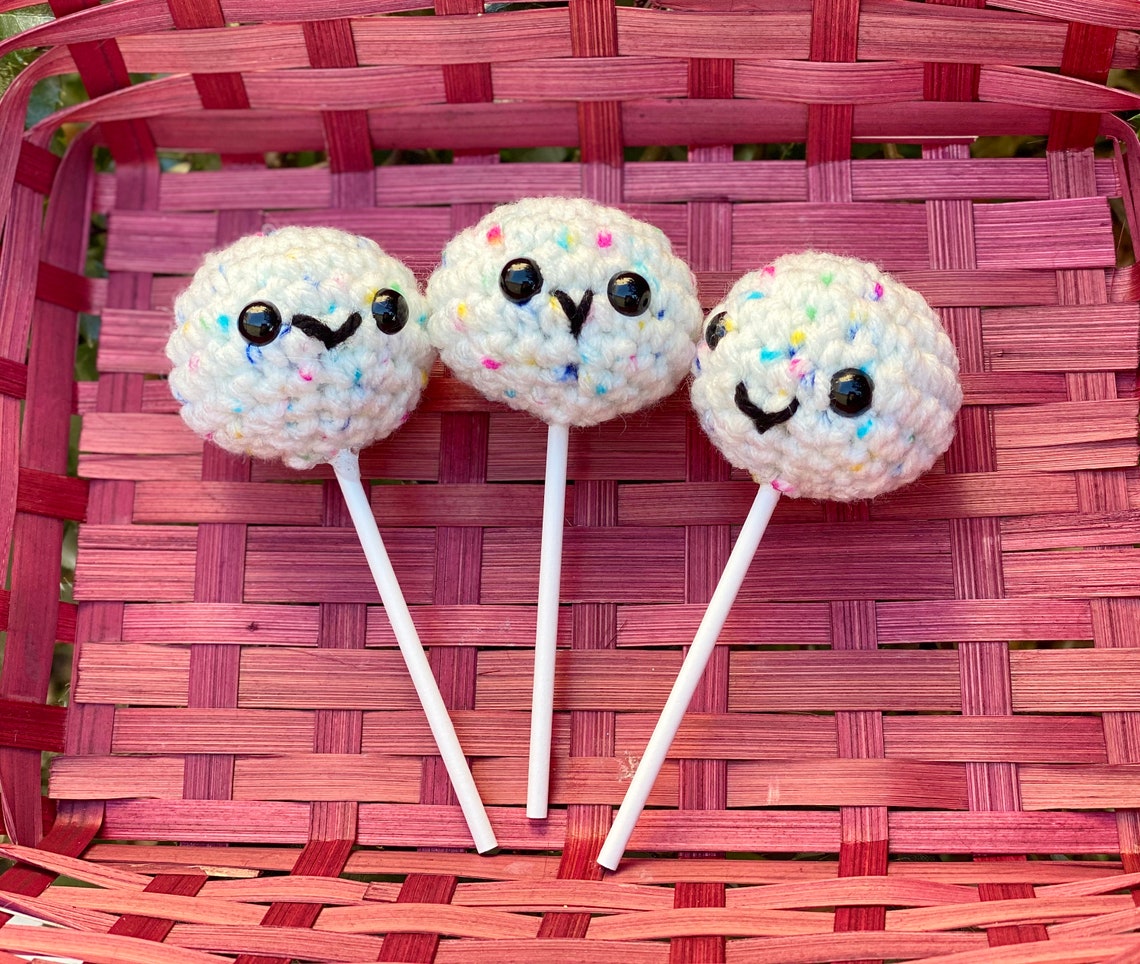 Amigurumi Cake Pops Crochet Pattern PATTERN ONLY Instant | Etsy