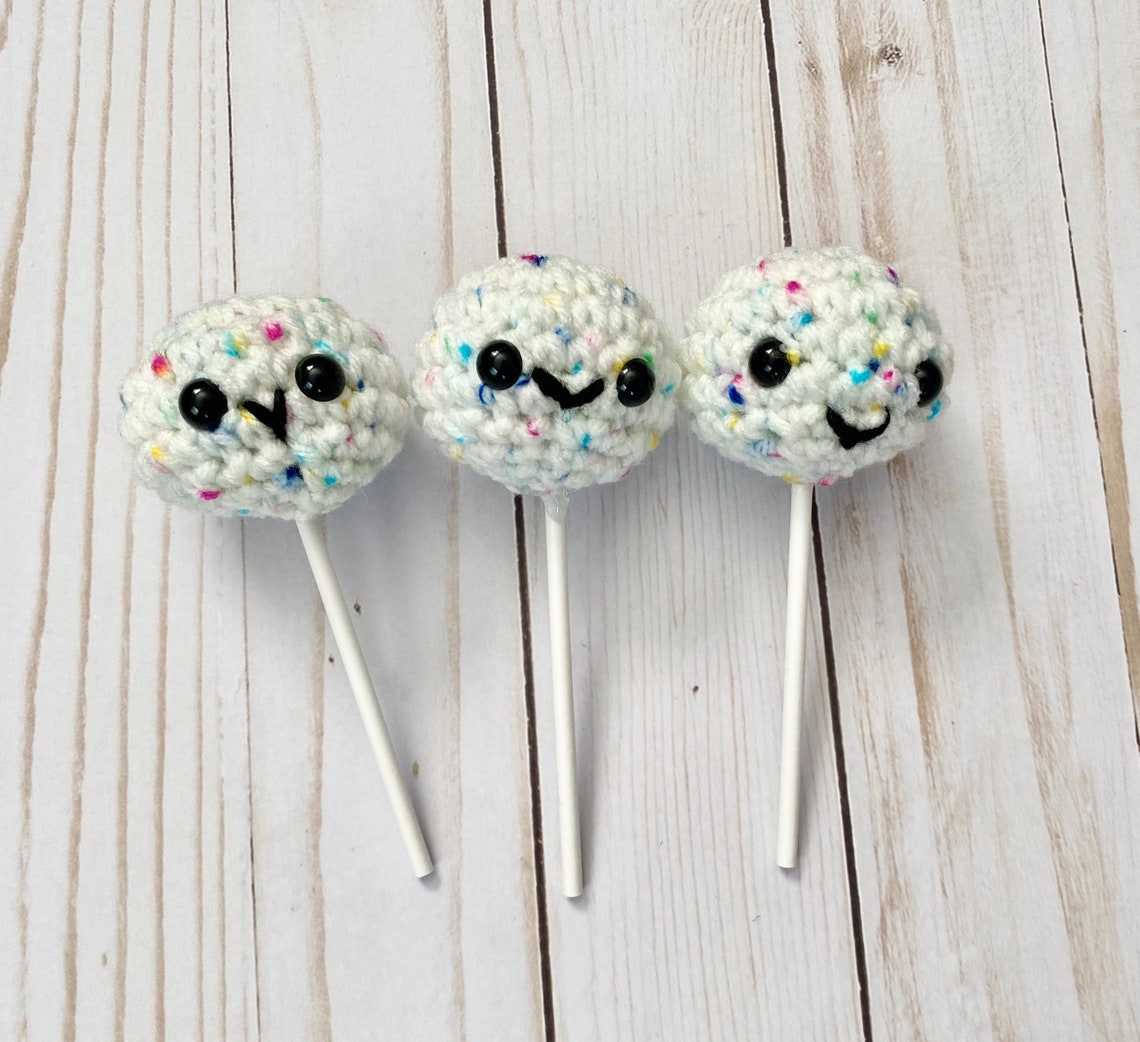 Amigurumi Cake Pops Crochet Pattern PATTERN ONLY Instant | Etsy