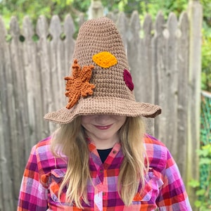 Scarecrow Hat for Kids & Adults Crochet Pattern - PATTERN ONLY ...