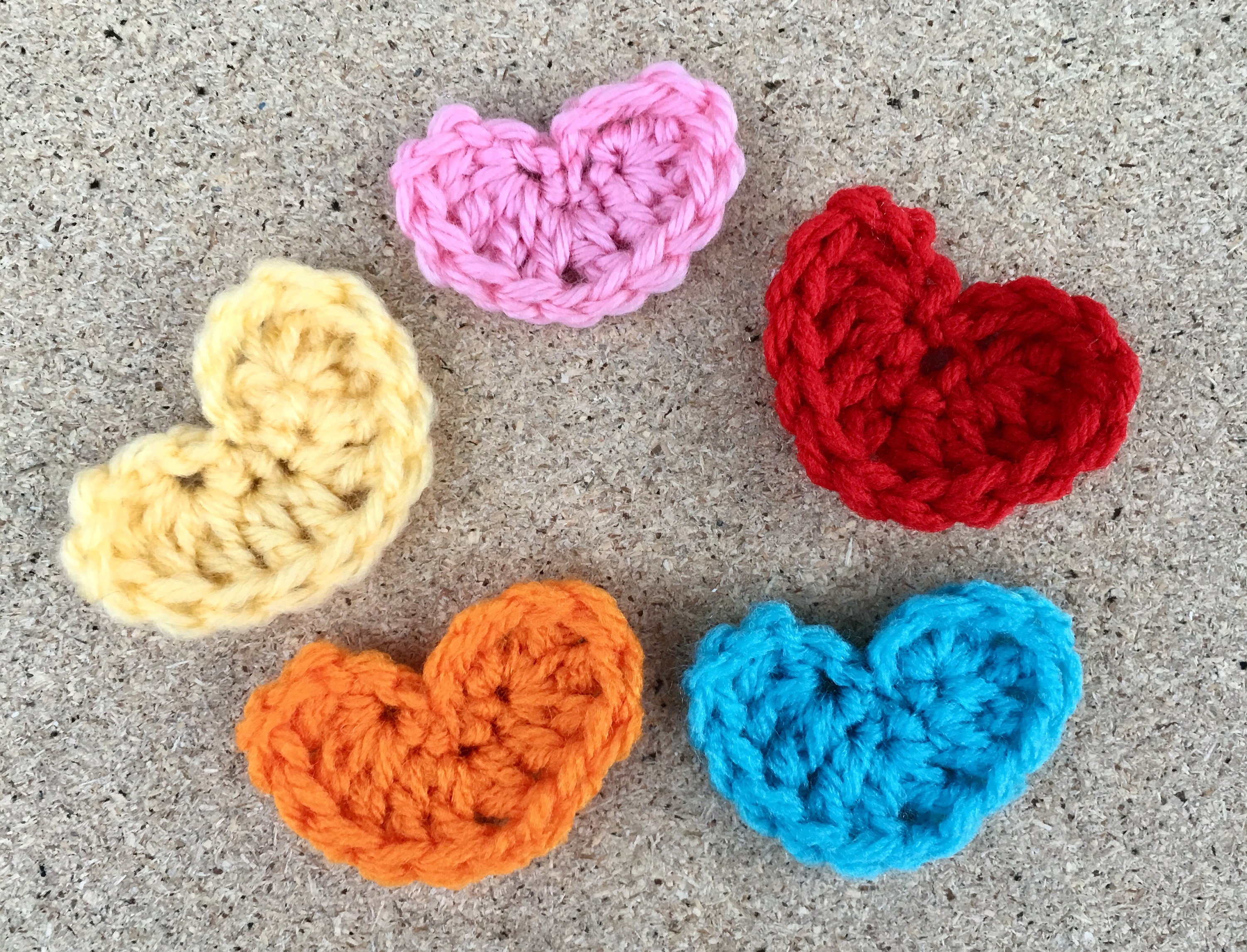 Heart Applique Crochet Pattern PATTERN ONLY | Etsy