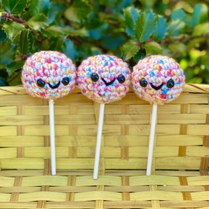 Amigurumi Cake Pops Crochet Pattern - PATTERN ONLY - Instant Download ...
