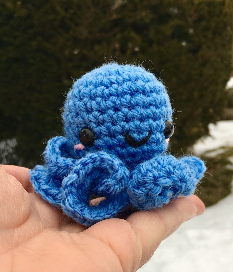 Amigurumi Kawaii Octopus Crochet Pattern PATTERN ONLY | Etsy