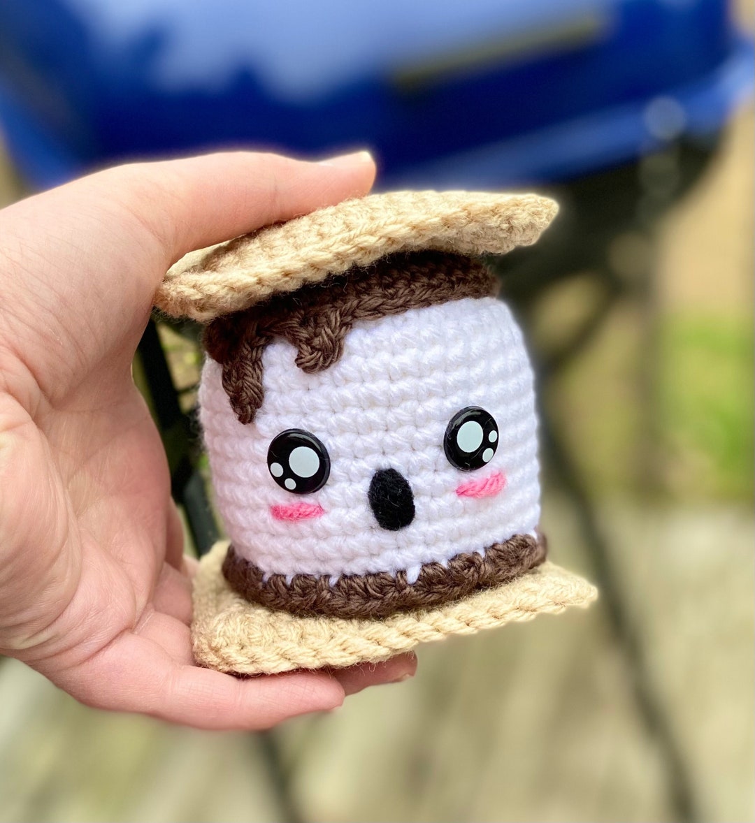 Amigurumi Ghost S'more Crochet Pattern - PATTERN ONLY - Halfoween ...