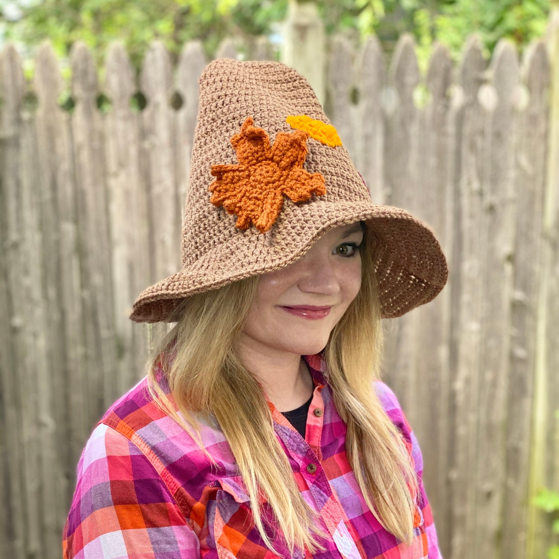 Scarecrow Hat for Kids & Adults Crochet Pattern PATTERN ONLY - Etsy