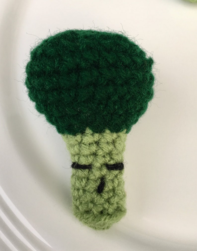Amigurumi Broccoli Play Food Crochet Pattern PATTERN ONLY - Etsy