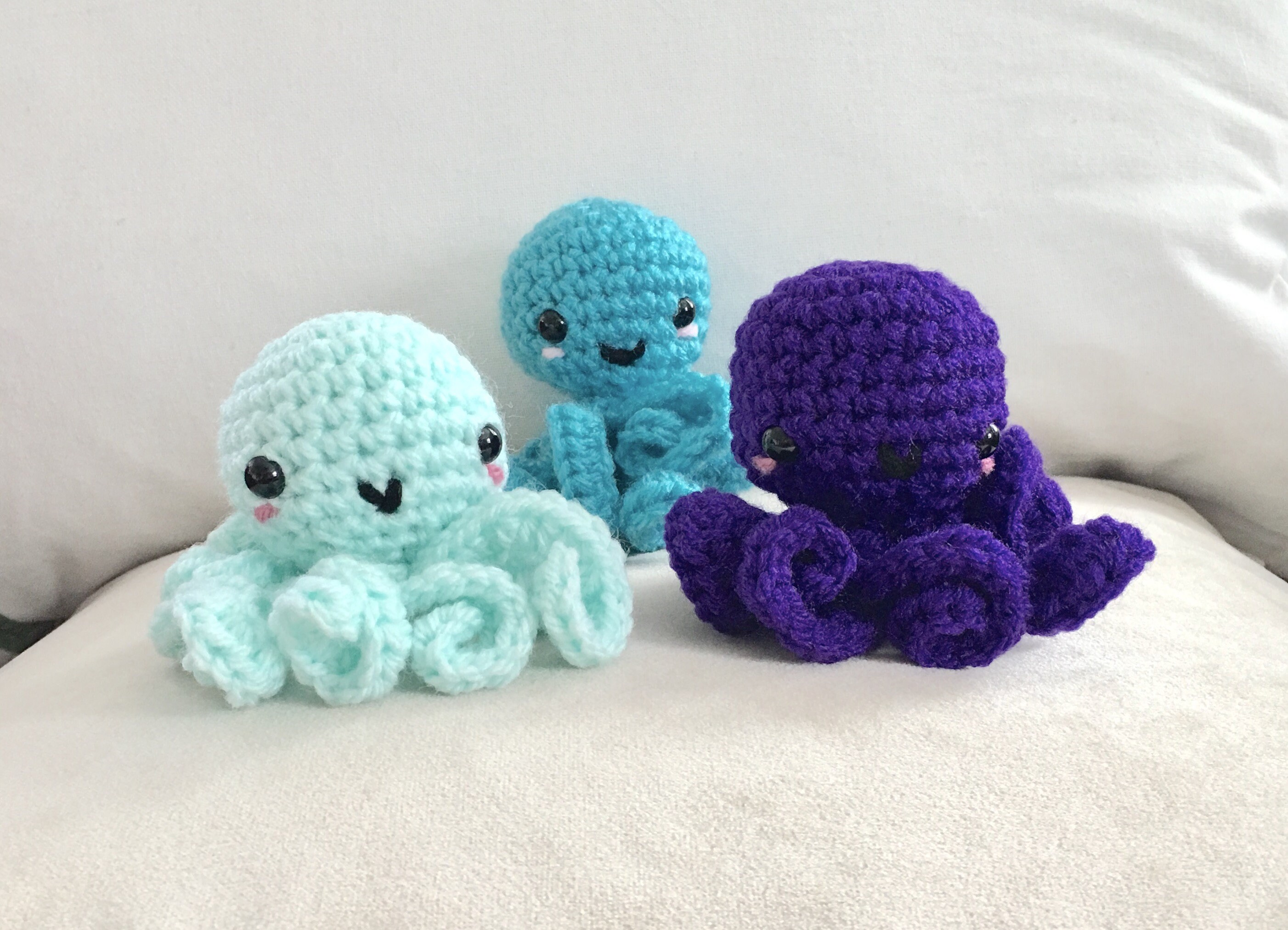 Amigurumi Kawaii Octopus Crochet Pattern PATTERN ONLY - Etsy