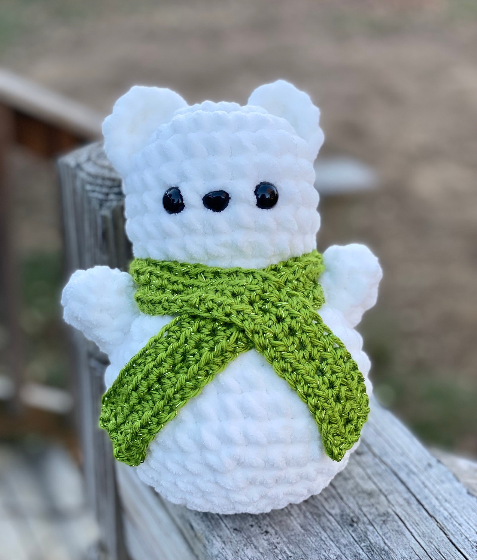 Snow Critters Amigurumi Crochet Pattern PATTERN ONLY Dog - Etsy