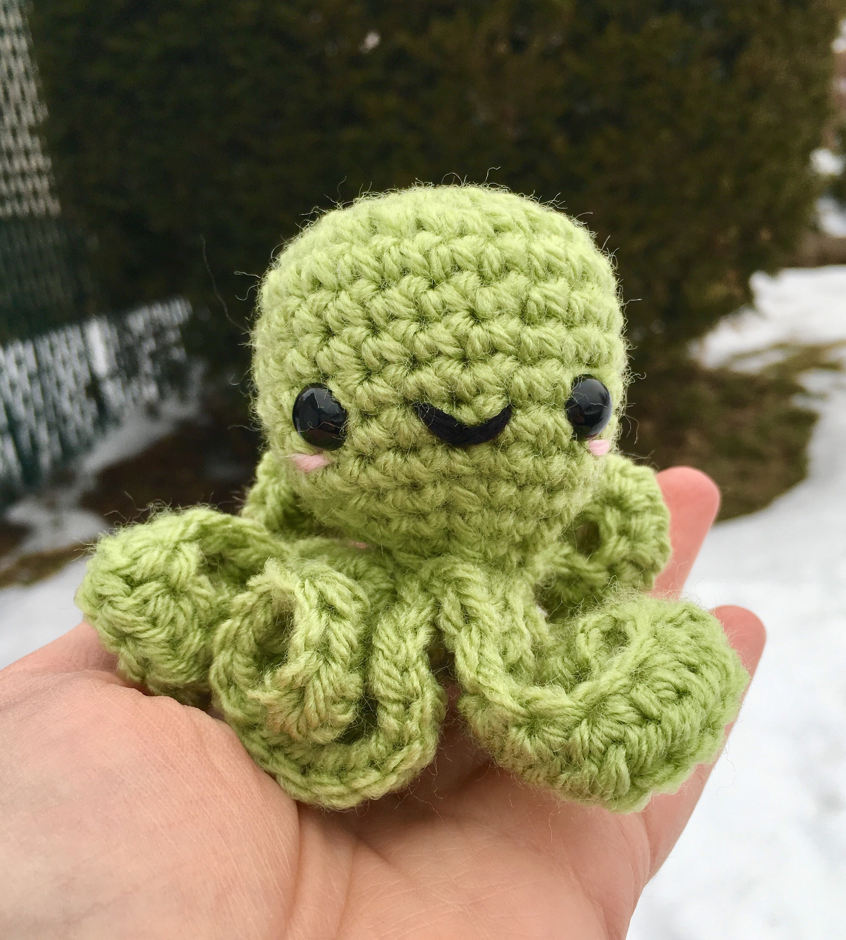 Amigurumi Kawaii Octopus Crochet Pattern PATTERN ONLY - Etsy