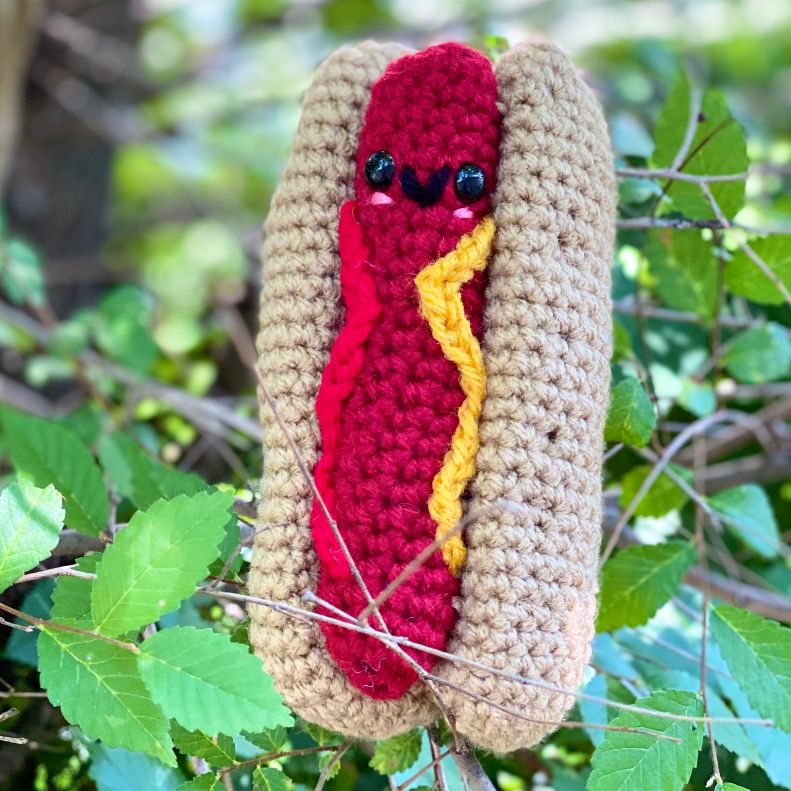 Amigurumi Hot Dog Crochet Pattern PATTERN ONLY Instant | Etsy