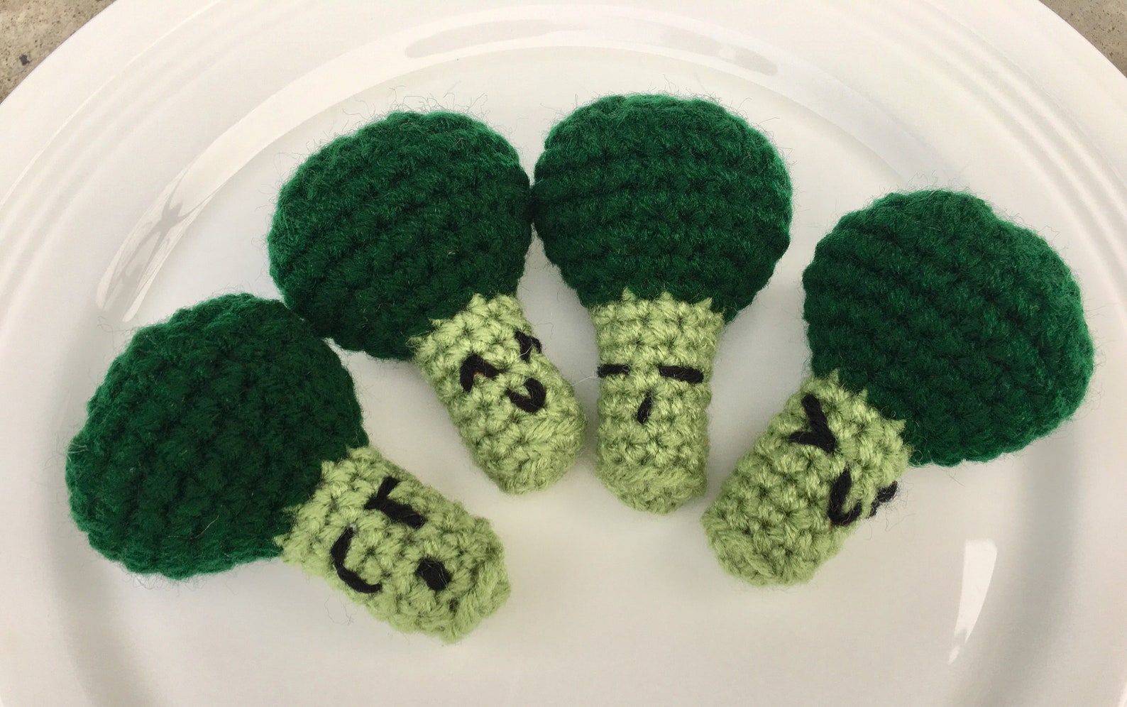 Amigurumi Broccoli Play Food Crochet Pattern PATTERN ONLY - Etsy