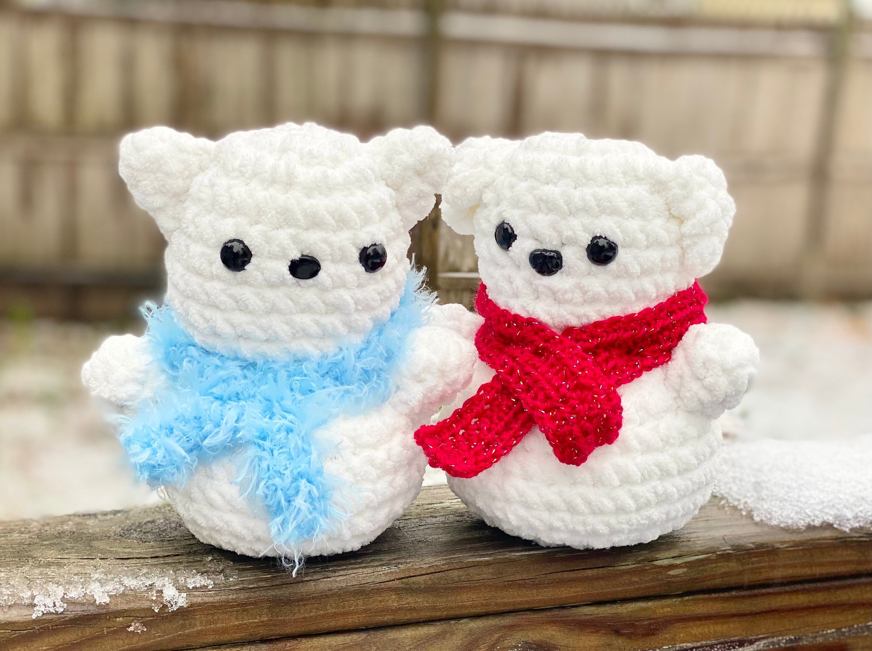 Snow Critters Amigurumi Crochet Pattern PATTERN ONLY Dog - Etsy Canada