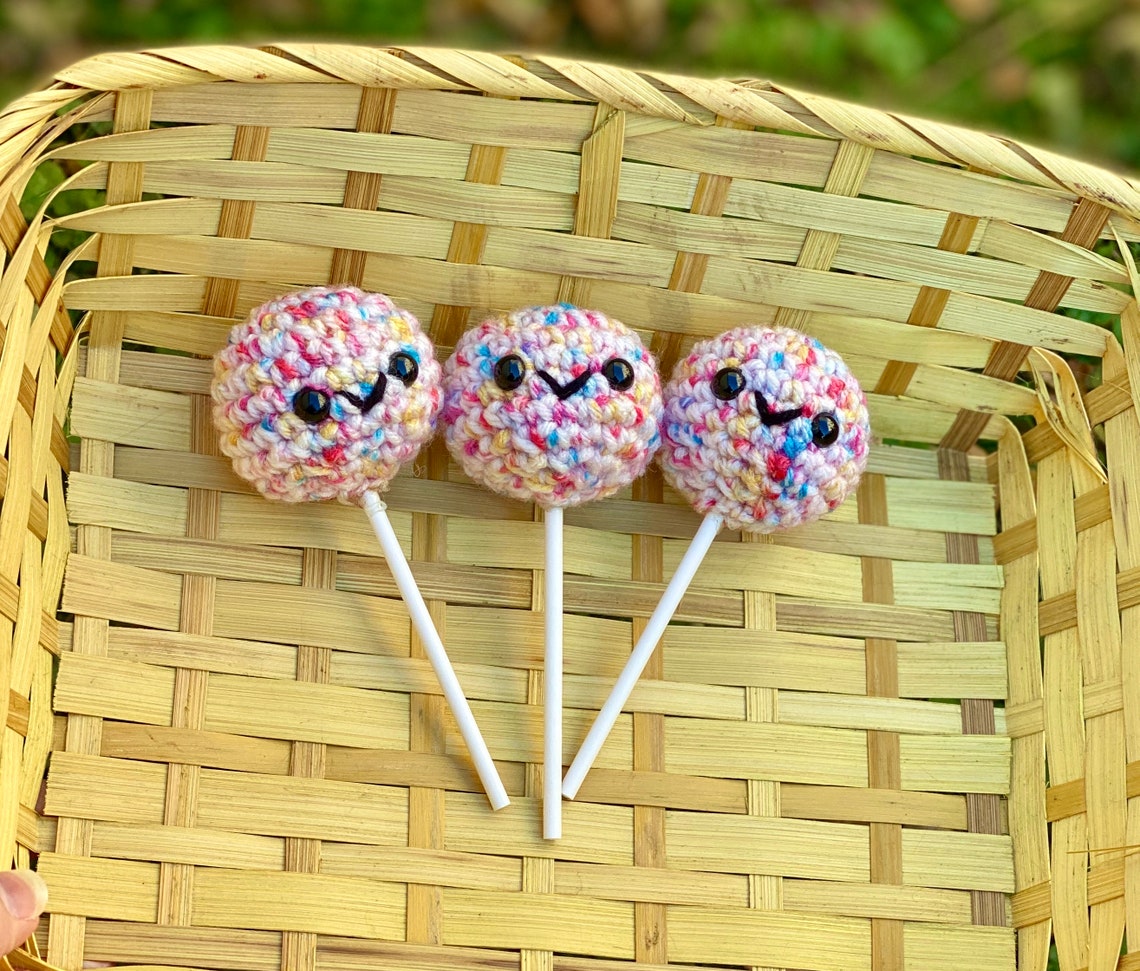 Amigurumi Cake Pops Crochet Pattern - PATTERN ONLY - Instant Download ...