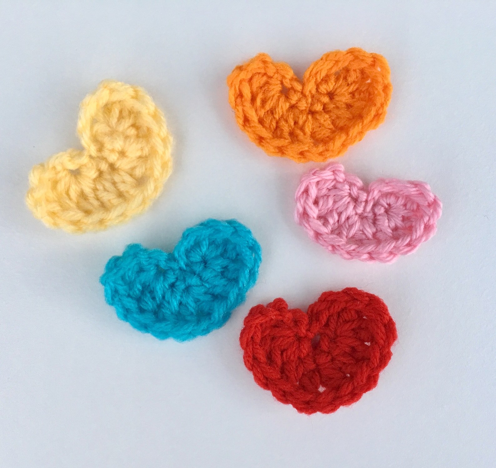 Heart Applique Crochet Pattern PATTERN ONLY | Etsy