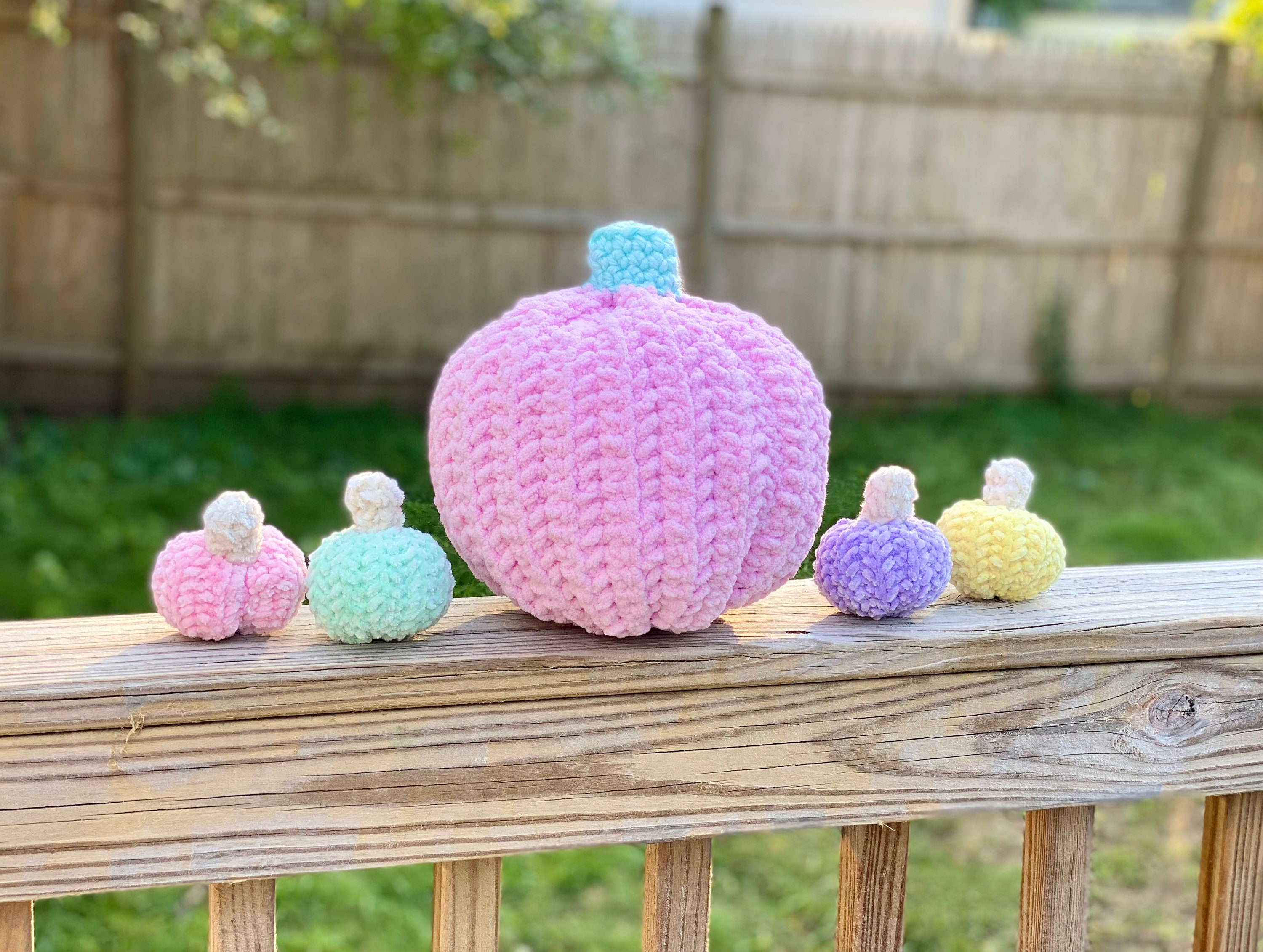 Plushie Pumpkins Crochet Pattern PATTERN ONLY Fall - Etsy