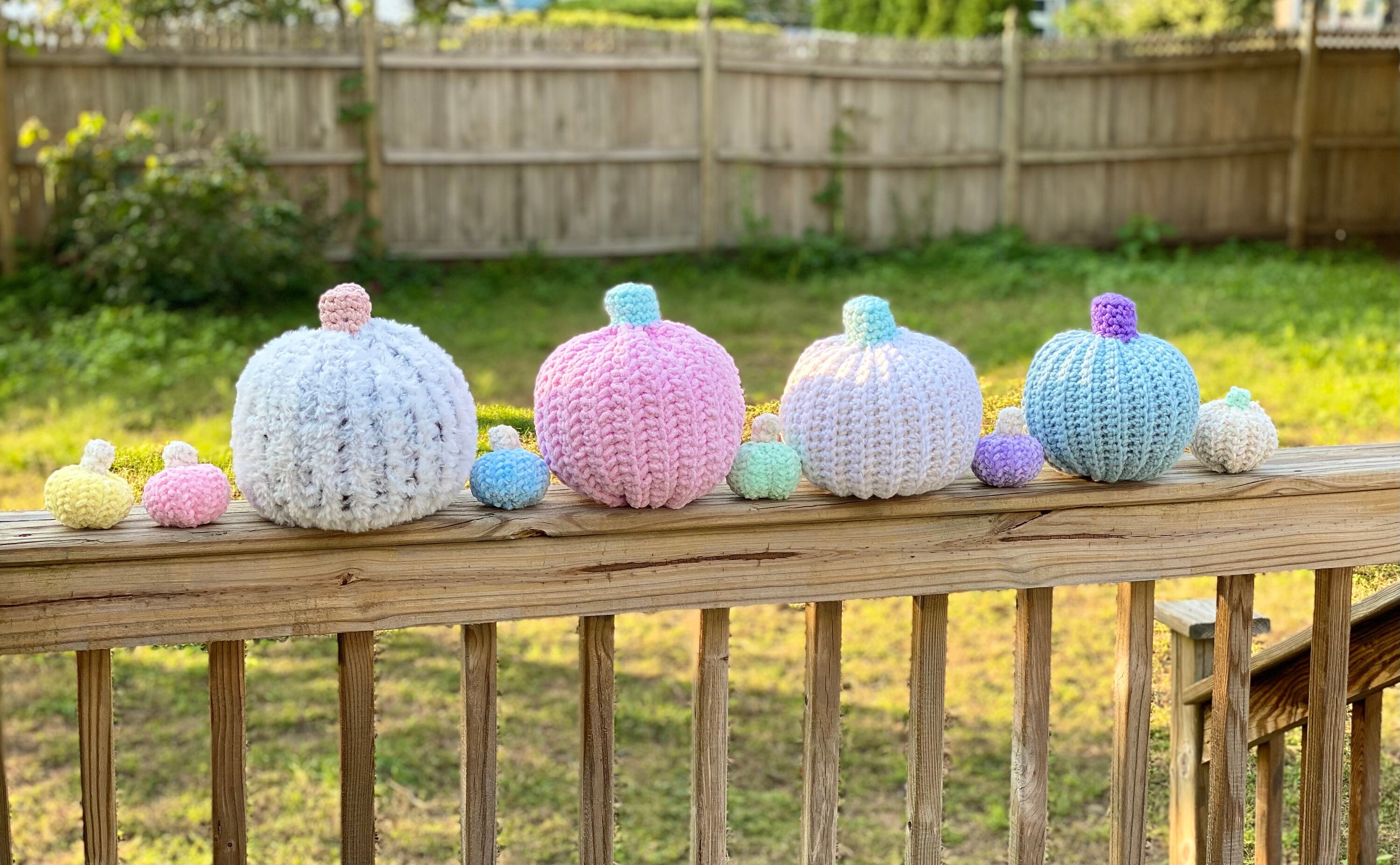 Plushie Pumpkins Crochet Pattern PATTERN ONLY Fall - Etsy